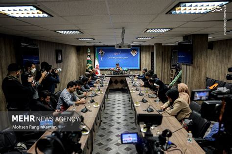 مشرق نیوز عکس نشست خبری سخنگوی سپاه پاسداران