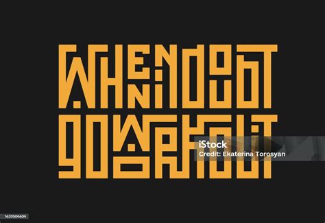 의심스러울 때 운동 텍스트로 이동합니다 기하학적 벡터 손 글자 스포츠에 대한 동기 부여 인용문 영감을주는 문구 체육관에 대한 스톡 벡터 아트 및 기타 이미지 Istock