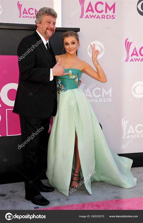 Kelsea Ballerini And Father Stock Editorial Photo © Featureflash 282035270