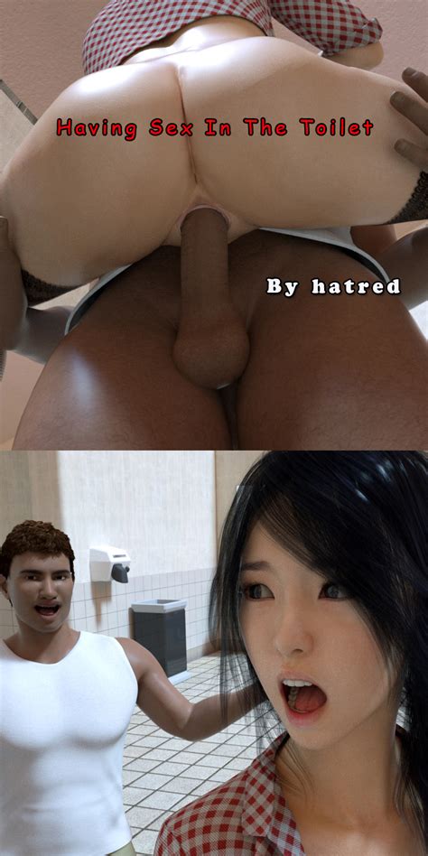 Renderotica Having Sex In The Toilet