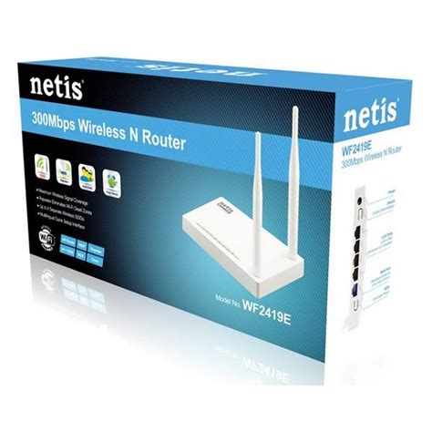 Netis WF2419E 300 Mbps Ethernet Single Band Wi Fi Router TR Computer