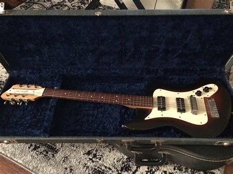 Silvertone Murph 12 String Electric 1966 Tobacco Sunburst Reverb