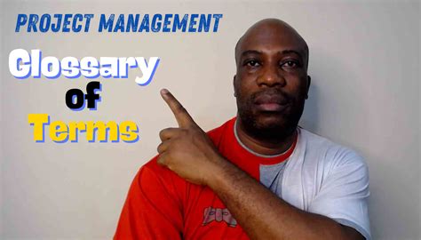 Transform Your Knowledge With 60 Critical Project Management Glossary Of Terms Project