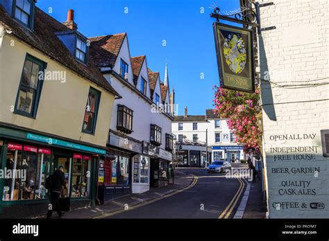 Bishops Stortford Town Centre High Street A Quaint Historic Market