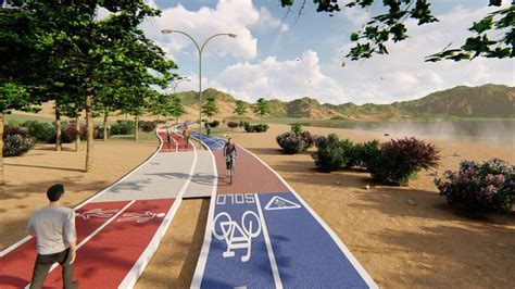 Andadores ejercitadores estacionamiento nuevo acceso y mil árboles