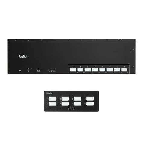 8 Port Single Head Modular Secure Kvm Switch Base Unit Pp 4 0 W Remote