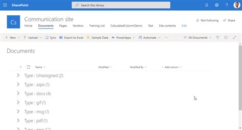 Add A Thumbnail Column For Documents And Media In A Sharepoint Online