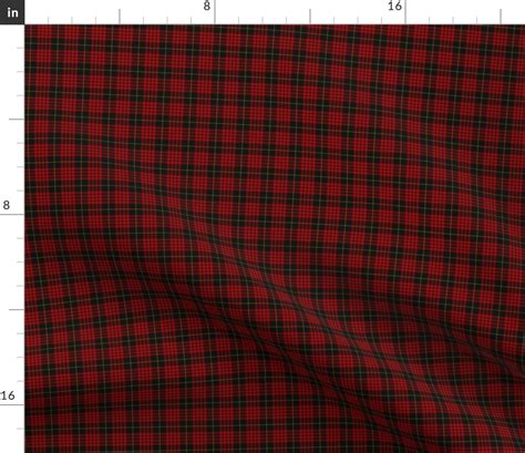 Macqueen Tartan 1 1842 Sobieski Fabric Spoonflower