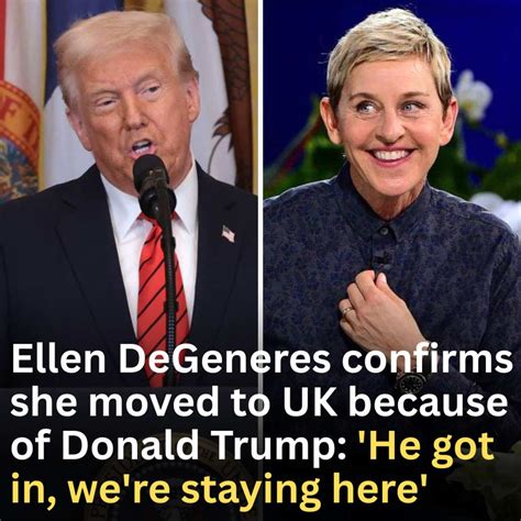 Meaww Full Story Ellen De Generes Confirms She Moved To Uk Because Of