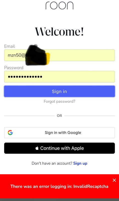 Error Logging In Arc On Reinstall Support Roon Labs Community