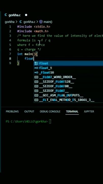 Electric🔥 Field Electrostatics Electrical Quantities C Code Coding Programming