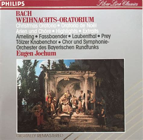 Weihnachts Oratorium Christmas Oratorio By Johann Sebastian Bach