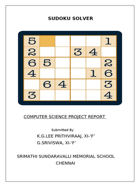 sudoku solver py pdf