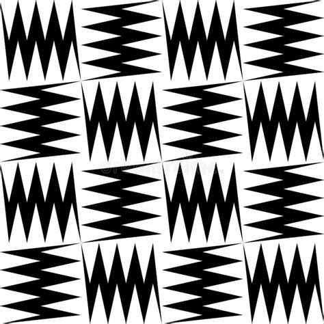 Seamless Zig Zag Pattern Stock Vector Illustration Of Paper 91414882