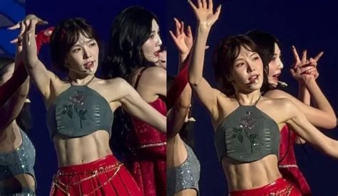 เวนดี้ Red Velvet สร้างความตะลึงให้กับแฟนๆ และชาวเน็ตด้วยกล้ามหน้าท้อง