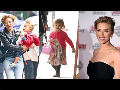 Scarlett Johanssons Daughter Rose Dorothy Dauriac Youtube