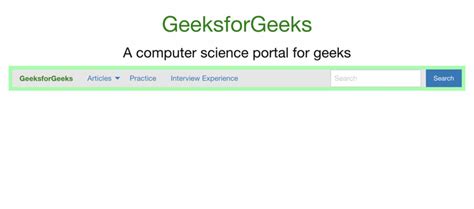 foundation css top bar sass reference geeksforgeeks