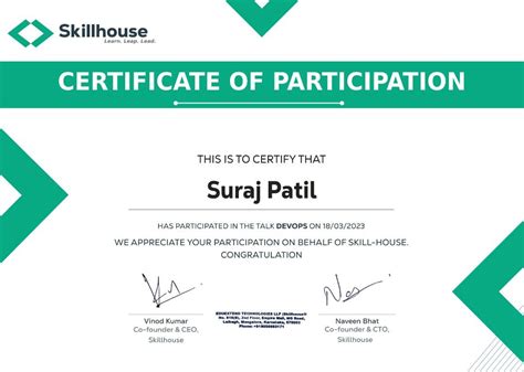 Suraj Patil On Linkedin Skillhouse