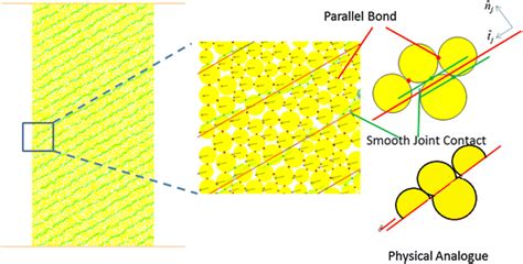 Numerical Model Used For Modeling Rock Joints Download Scientific Diagram