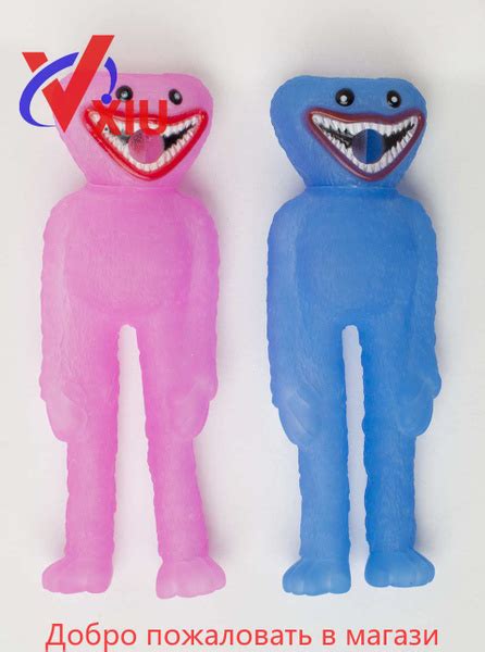 Набор фигурок пищалок Поппи Плейтайм Хагги Вагги Кисси Мисси Poppy Playtime Huggy Wuggy