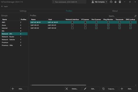 Groups And Profiles NETworkManager