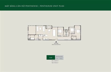 Mặt Bằng Penthouse Lumiere Boulevard