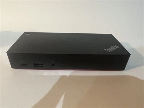 Lenovo Thinkpad Usb C Dock Gen 2 Docking Station Black 40as2004uk
