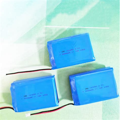 163450 3 7v 3000mah 11 1wh Lipo Battery Lnc Batteries
