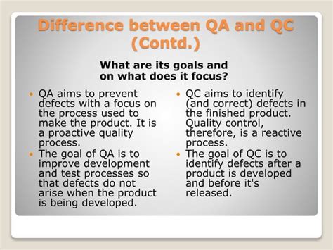 Basic Concepts Of QA And QC PPTX Pharmaceutical Industry Industries