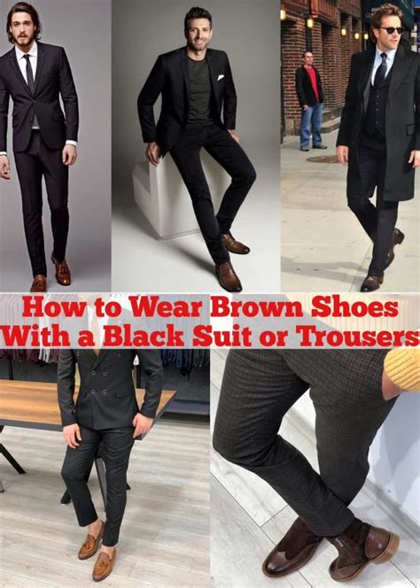 How To Wear Brown Shoes With A Black Suit Or Trousers By GentWith Blog