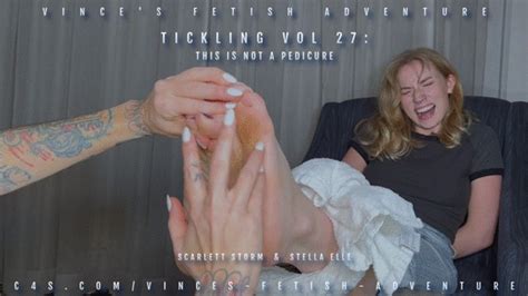 Tickling 27 Scarlett Storm And Stella Elle Vinces Fetish Adventure
