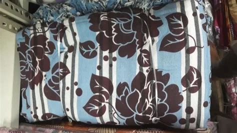 Multicolor Floral Double Falwa Set 2 Pillow Covers For Home Size