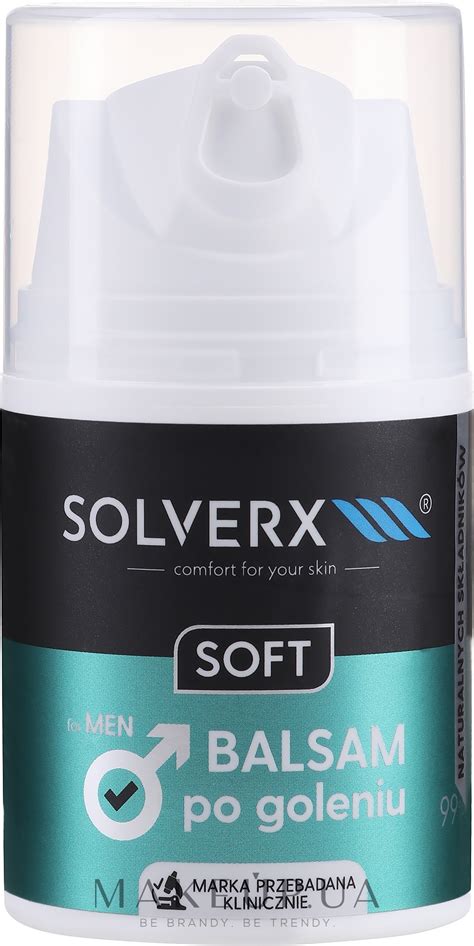 Solverx Men Soft Balm After Shaving - Бальзам после бритья: купить по ...