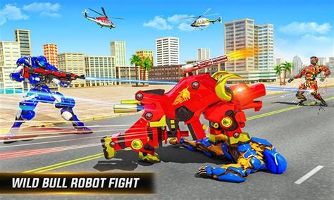 злой бык робот автомобиль трансформер: робот игра для Андроид - скачать APK