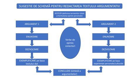 Schemă Text Argumentativ Ghid De Scriere