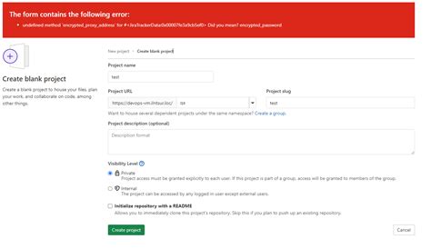 Unable To Create New Project Jira General Gitlab Forum