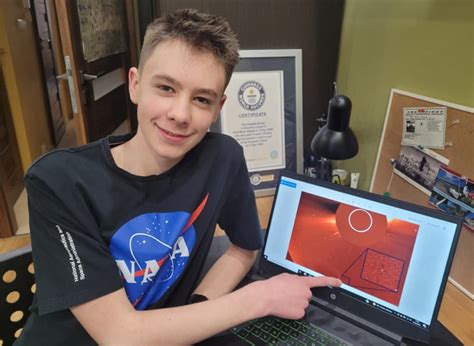 Rafał Biros Niezwykła Historia Najmłodszego łowcy Komet Na świecie