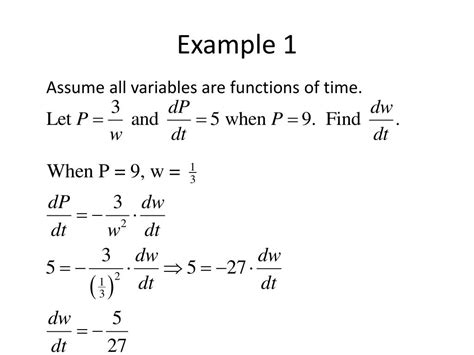 Ppt Related Rates Problems Powerpoint Presentation Free Download
