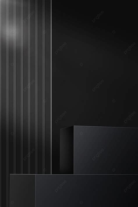 하이 엔드 블랙 디스플레이 스탠드 배경 전시대 제품 부스 부스 배경 배경 일러스트 및 사진 무료 다운로드 Pngtree
