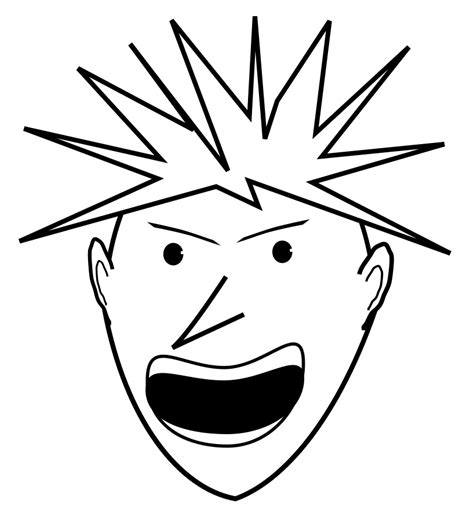 Cartoon Sour Face Clipart Free Download On Clipartmag