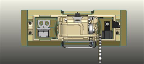 坦克炮口结构玩具 Solidworks 2017 模型图纸下载 懒石网