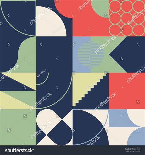 Geometric Abstract Vector Simple Elements Made Stock Vector Royalty Free 1819633208 Shutterstock