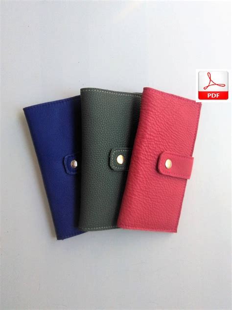 Patrón Cartera de Cuero Patrón billetera de Cuero PDF Etsy