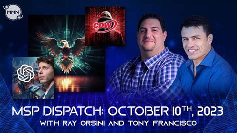Tony Francisco On Linkedin Msp Dispatch 101023 Cdw Data Leak
