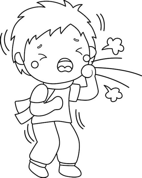 Vector gratuito un vector de un niño tos Free Vector Freepik