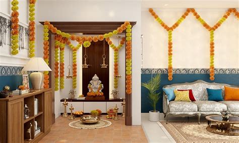 Ganesh Chaturthi Decoration Ideas At Home Design Cafe