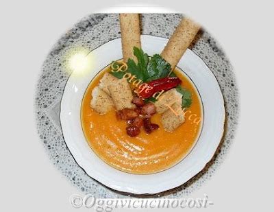 Oggi vi cucino così Potage di Zucca in Pentola a Pressione