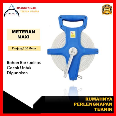 Jual Meteran Meteran Bulat Meter Ukur Tanah Meter Tancap Meter
