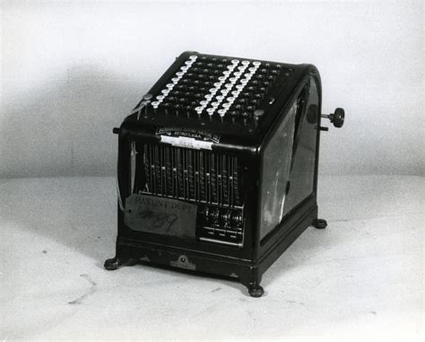 Burroughs Style No 1 Adding Machine Smithsonian Institution