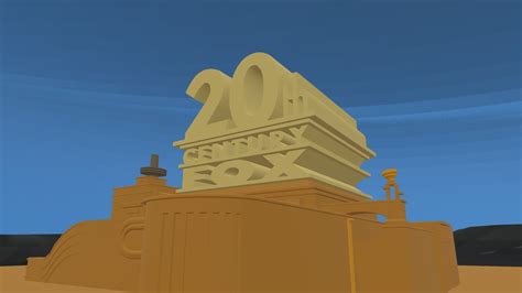 20th Century Fox Logo Download Free 3d Model By David Andjelkovic